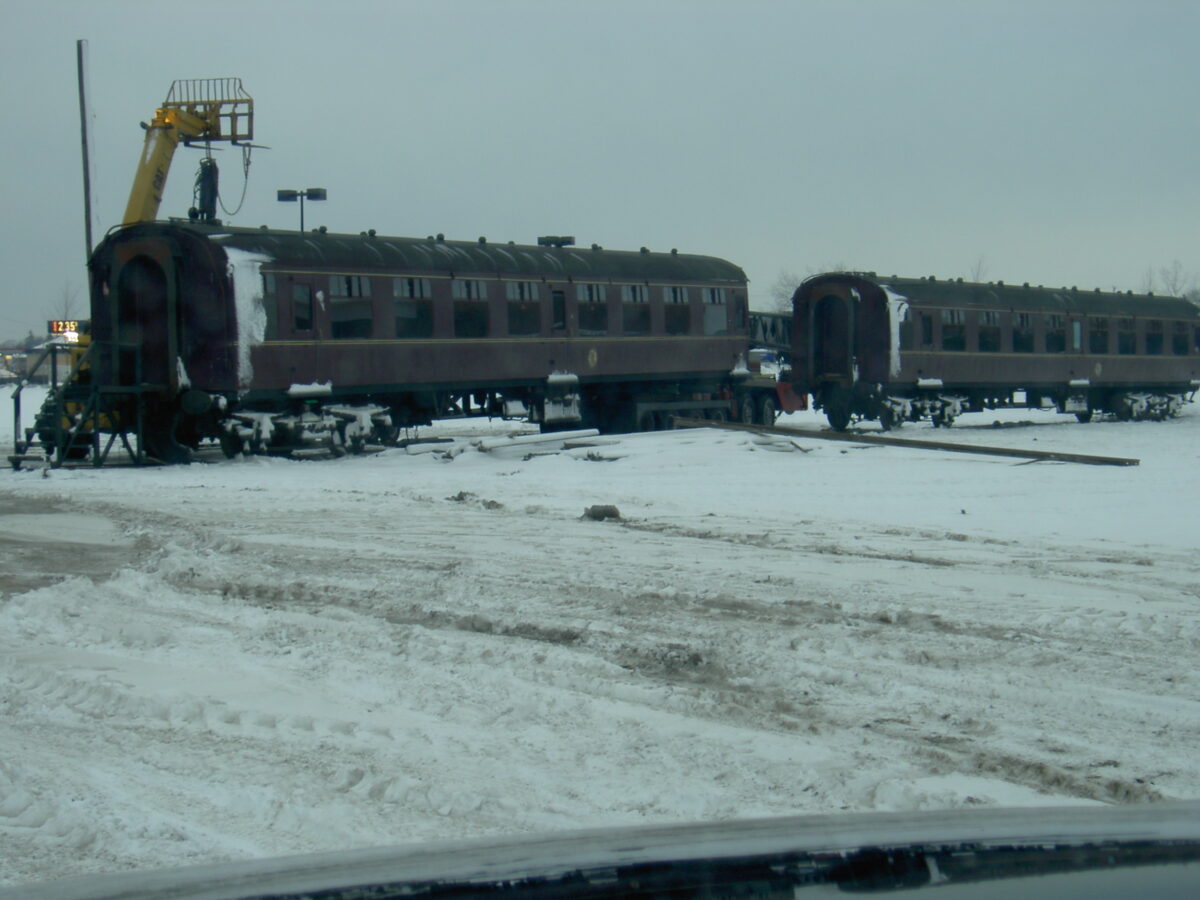 Train Cars Project – Standish Historic Depot & Welcome Center